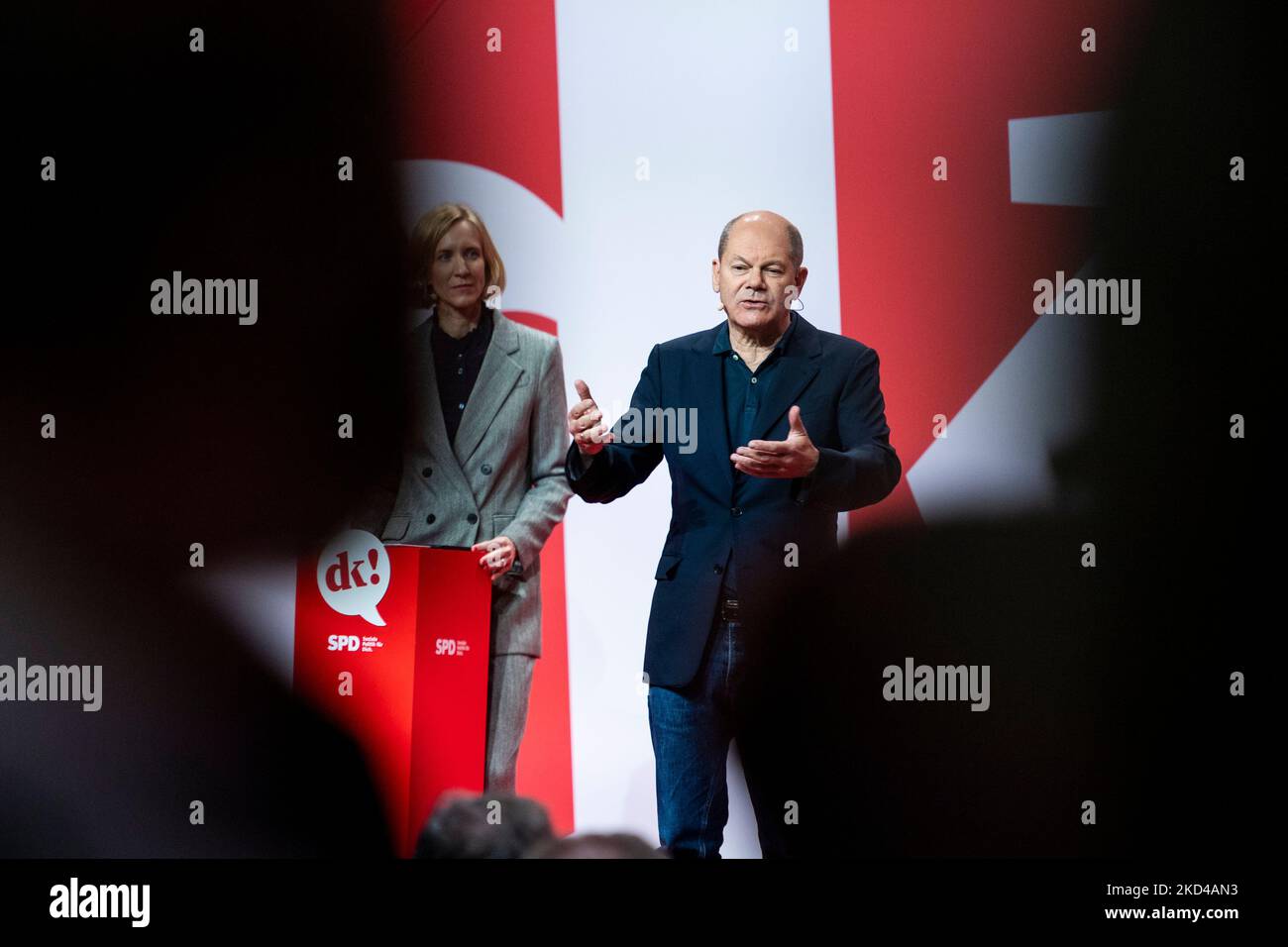 Berlin, Germany. 05th Nov, 2022. Chancellor Olaf Scholz (SPD) speaks at ...