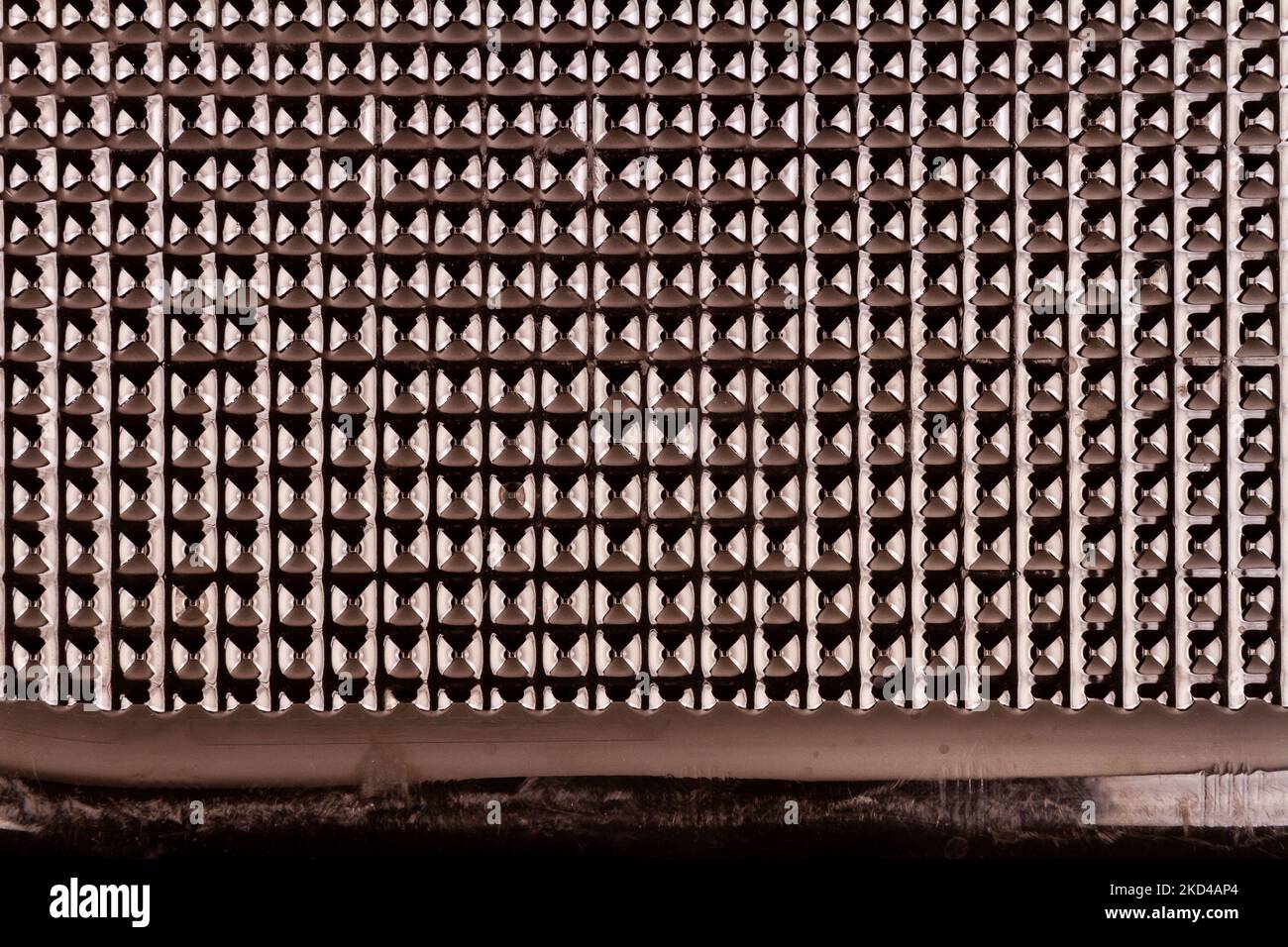 Brown plastic packaging food tray texture background Stock Photo - Alamy