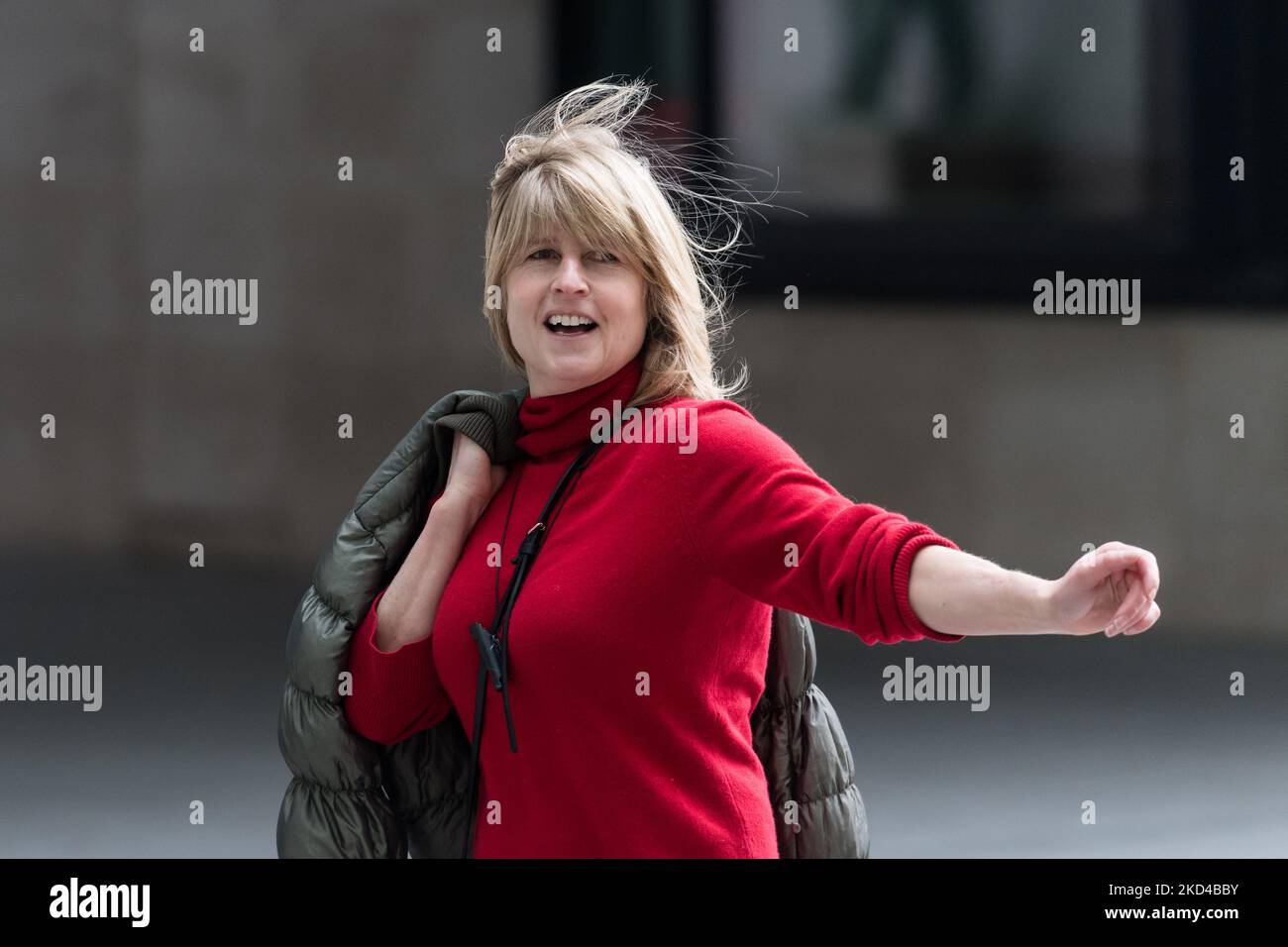 LONDON, UNITED KINGDOM, MARCH 06, 2022: Journalist and television ...