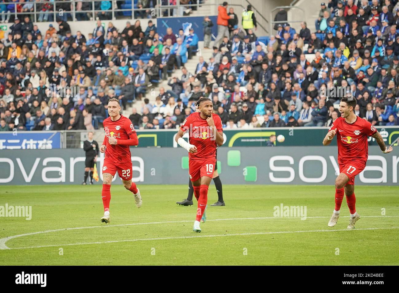 November 5th, 2022, PreZero-Arena, Sinsheim, GER, 1.FBL, TSG 1899 Hoffenheim vs RB Leipzig, DFL ...