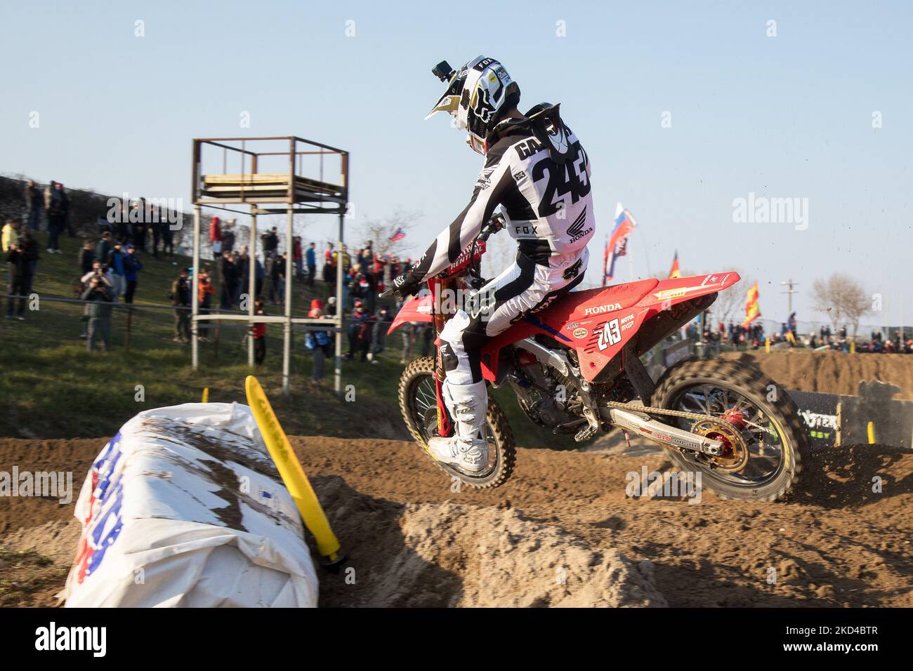 243 TIM GAJSER (HRC Honda Racing) during the 2022 FIM MXGP Motocross ...