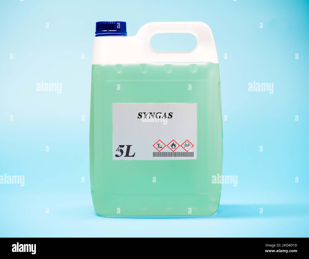 Canister of syngas biofuel Stock Photo - Alamy