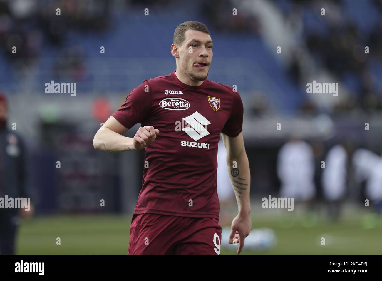 Andrea Belotti (Bologna) during the italian soccer Serie A match ...