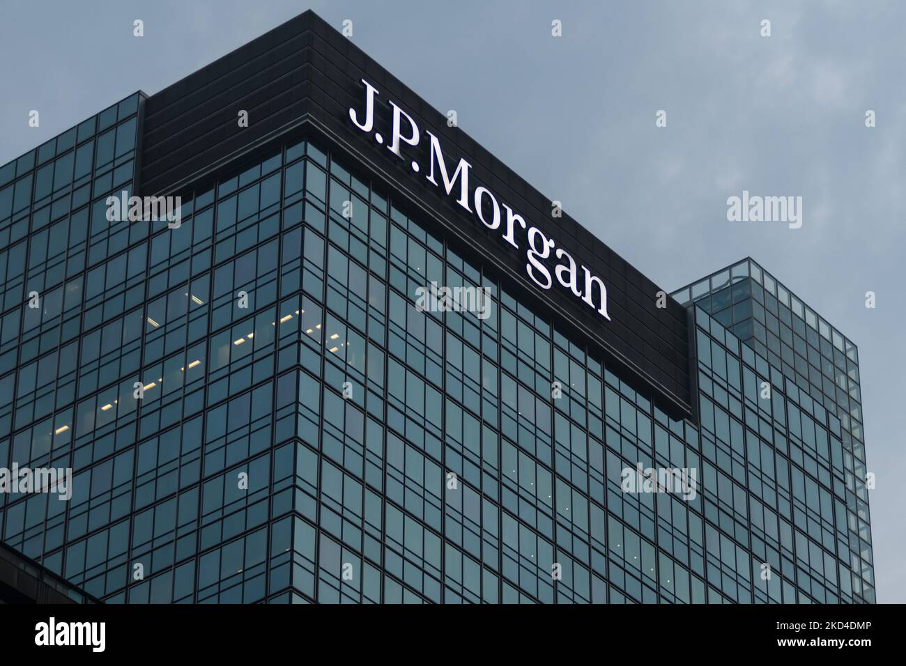 The J.P. Morgan building in Central Hong Kong, in Hong Kong, China, on ...