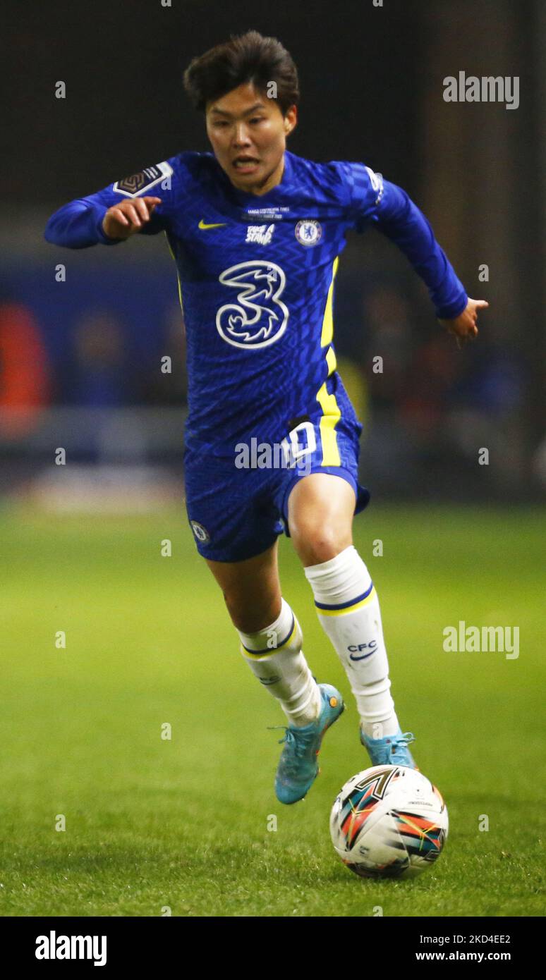 Chelsea Women Ji So Yun during The FA Women's Continental Tyre League ...