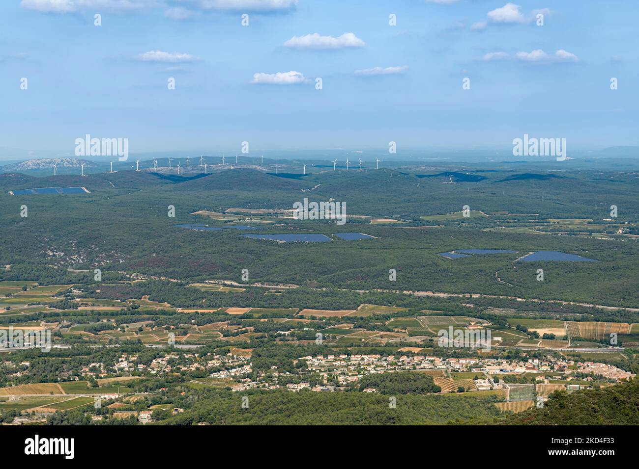 Large scale grid connected photovoltaic power system hi-res stock ...