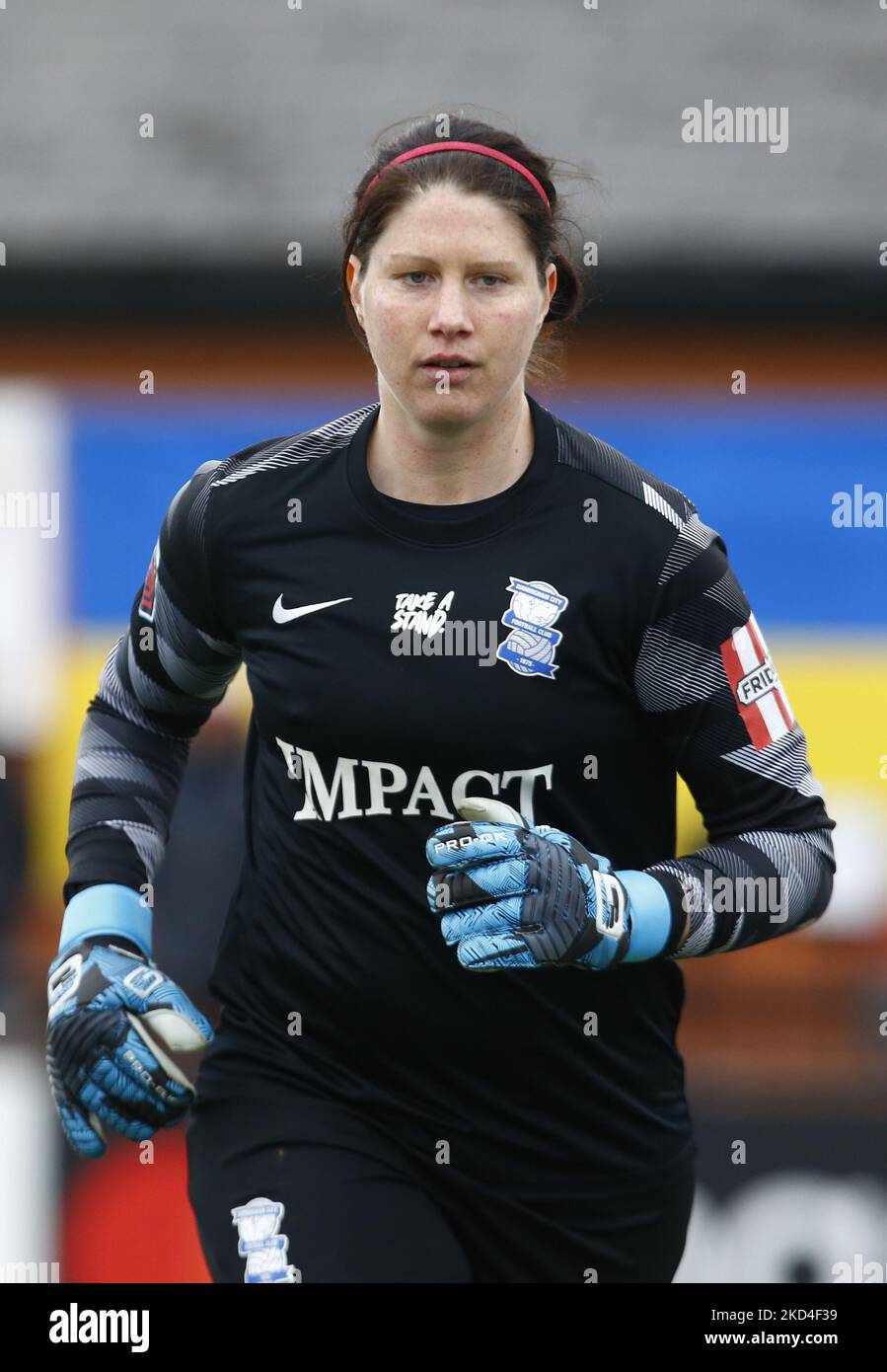 Marie Hourihan of Birmingham City Women during Barclays FA Women's ...
