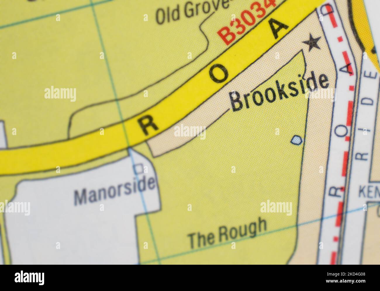 Brookside map hi-res stock photography and images - Alamy