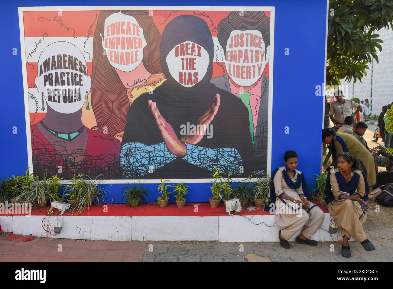 An awareness towards gender and caste equality at Book store of USA at ...