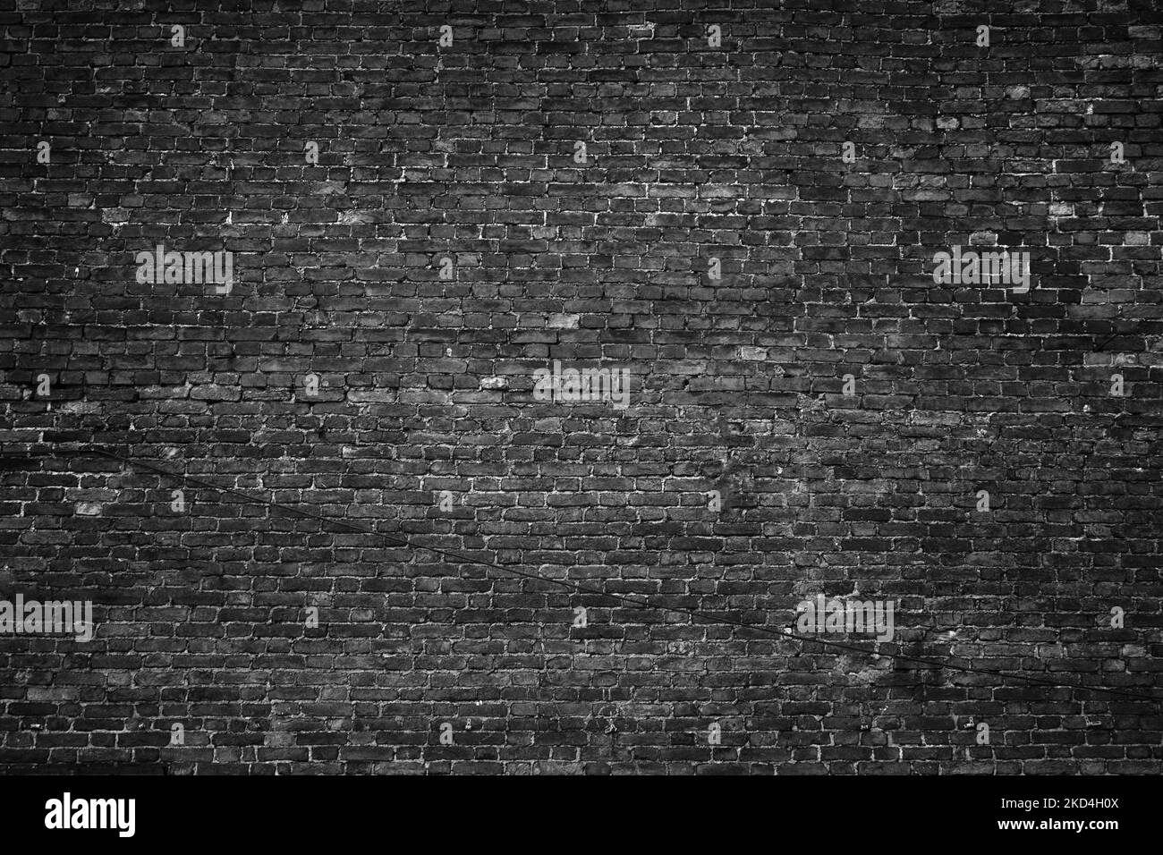 Black brick texture, dark background wall Stock Photo - Alamy