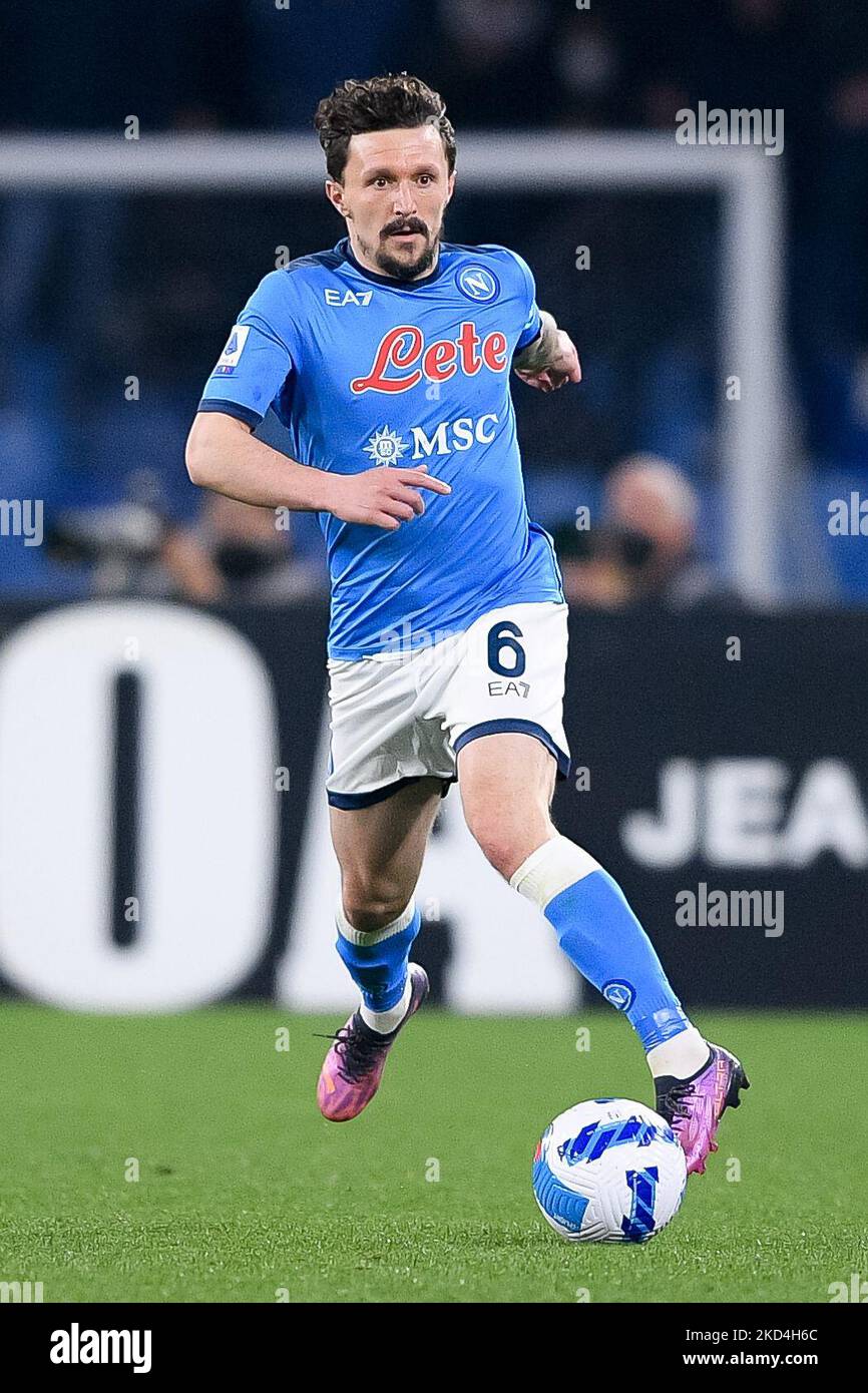 Mario Rui of SSC Napoli during the Serie A match between SSC Napoli and ...