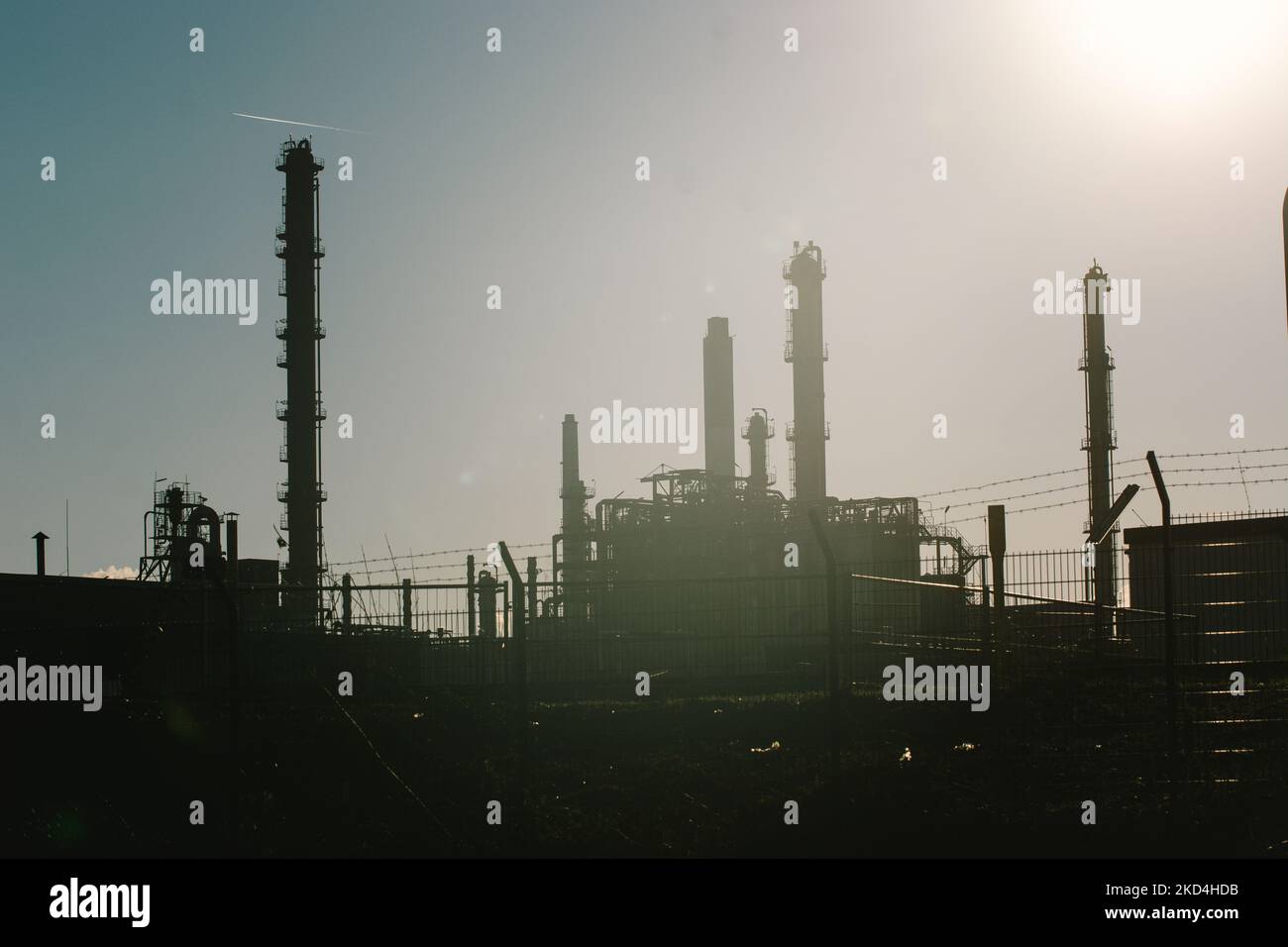 Shell Wesseling oil refinery is seen in Wesseling, Germany on March 7 ...