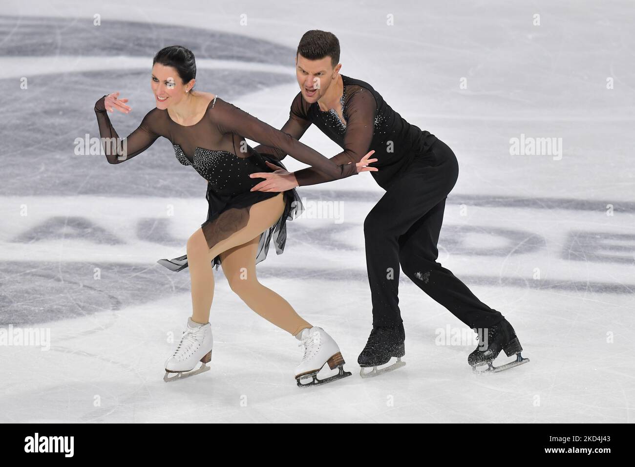 Charlene GUIGNARD & Marco FABBRI (ITA), during Ice Dance Free Dance, at ...