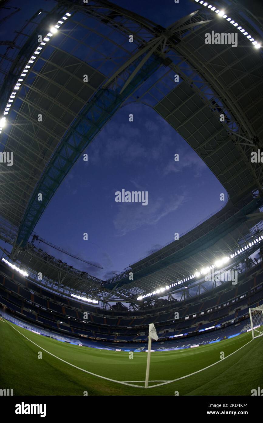 Stadium Santiago Bernabeu general view prior the La Liga Santander ...