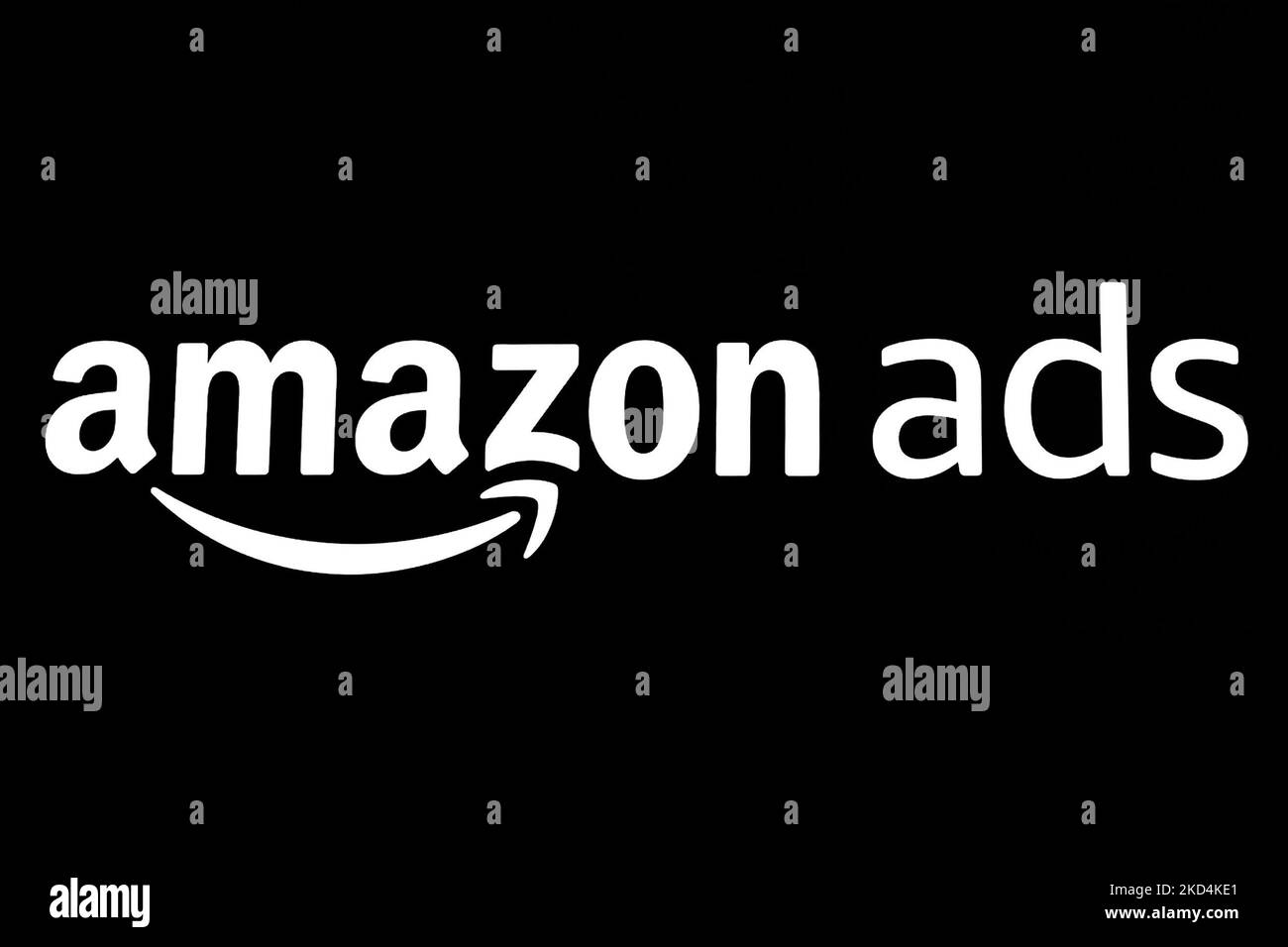 Amazon ads logo exhibited at Amazon stand during the Mobile World ...