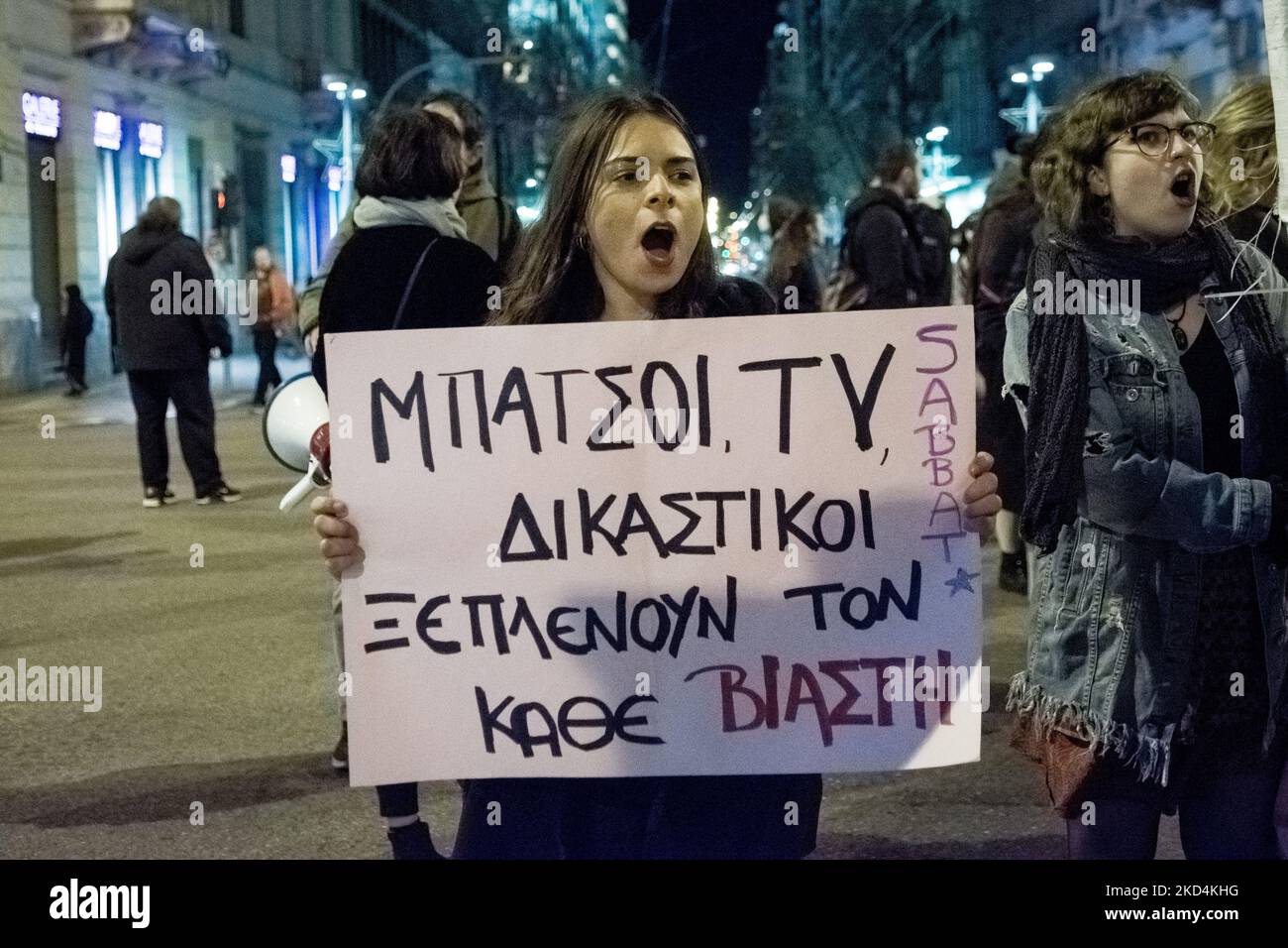People march against 'racism and violence against women' on ...