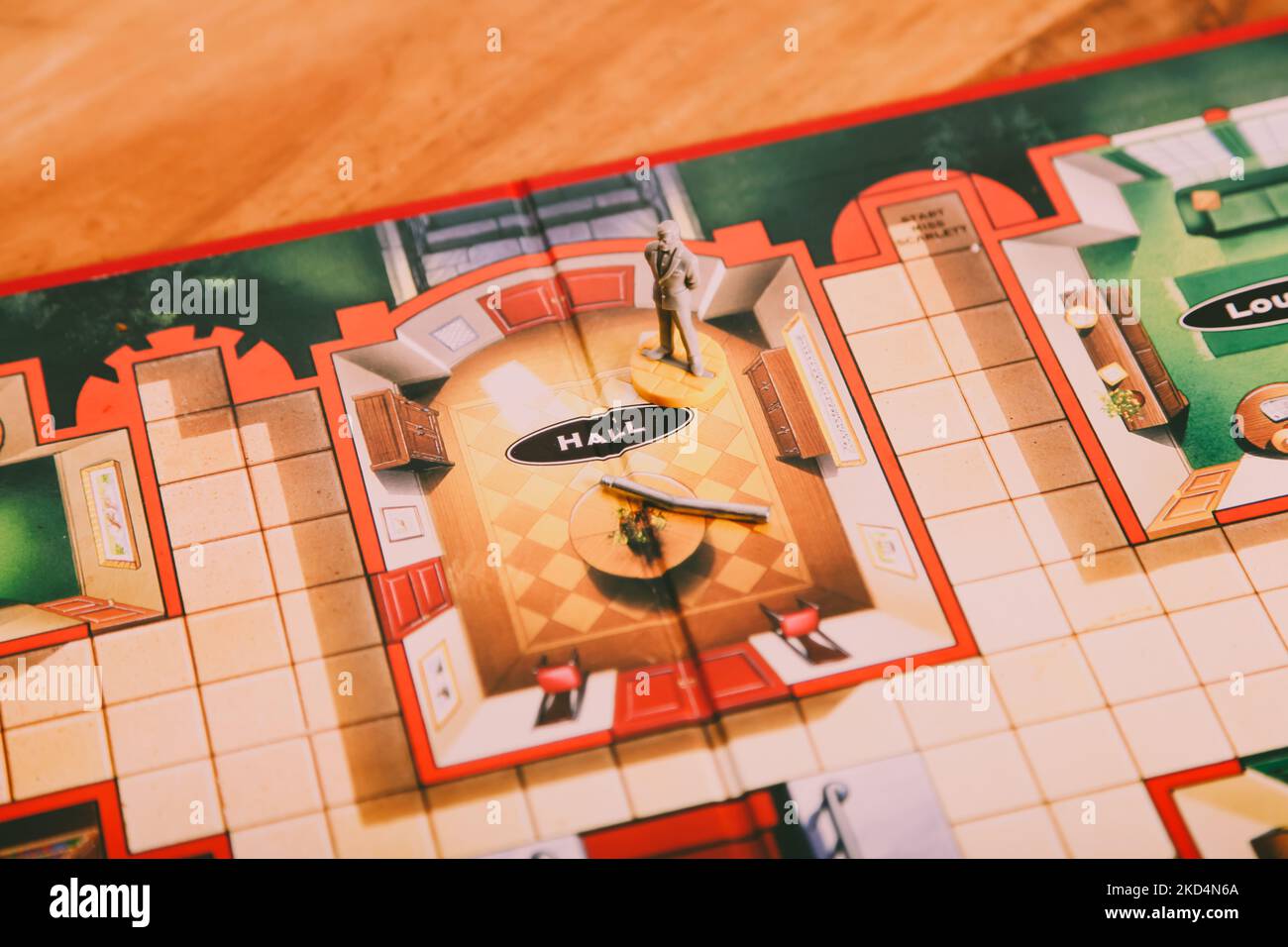 Waddingtons Original Cluedo board game, Colonel Mustard with the Lead ...