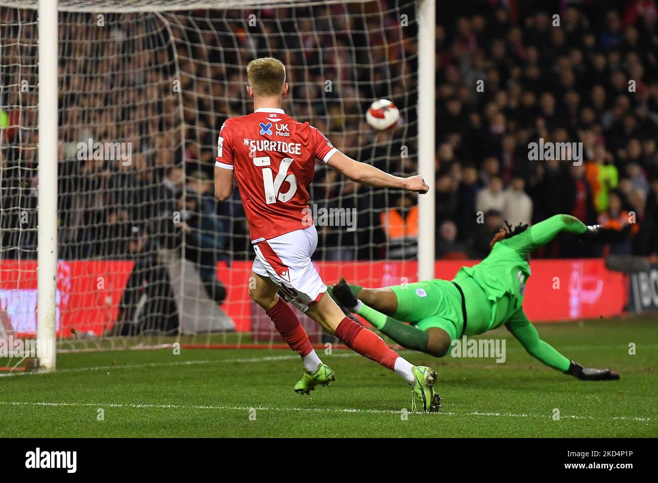 Nottingham forest goal fa cup hi-res stock photography and images - Alamy