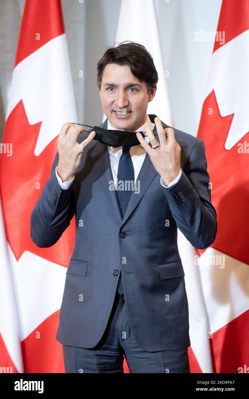 Canadian Prime Minister Justin Trudeau meets Polish Prime Minister ... Canadian Prime Minister Justin Trudeau meets Polish Prime Minister ...