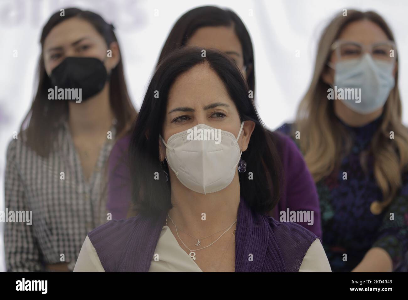 Lía Limón, mayor of Álvaro Obregón in Mexico City, during the ...