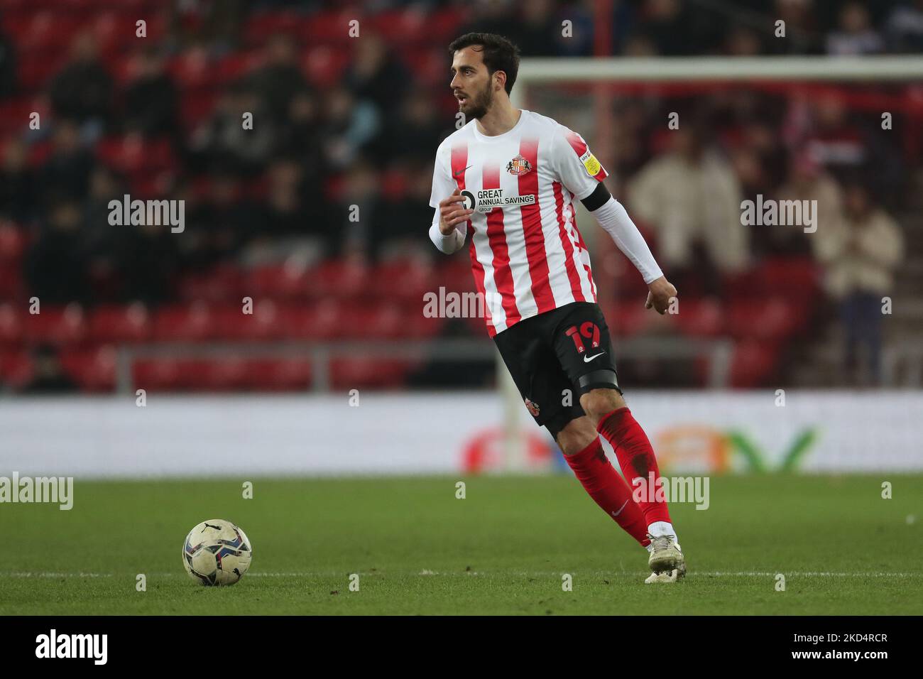 Arbenit Xhemajli of Sunderland during the Sky Bet League 1 match ...