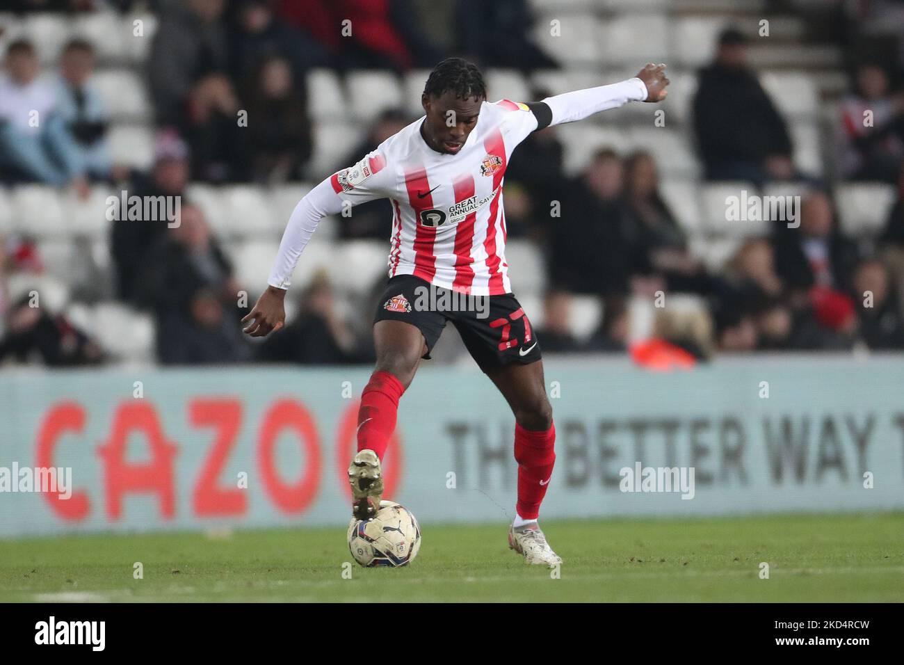 Jay Matete of Sunderland during the Sky Bet League 1 match between ...