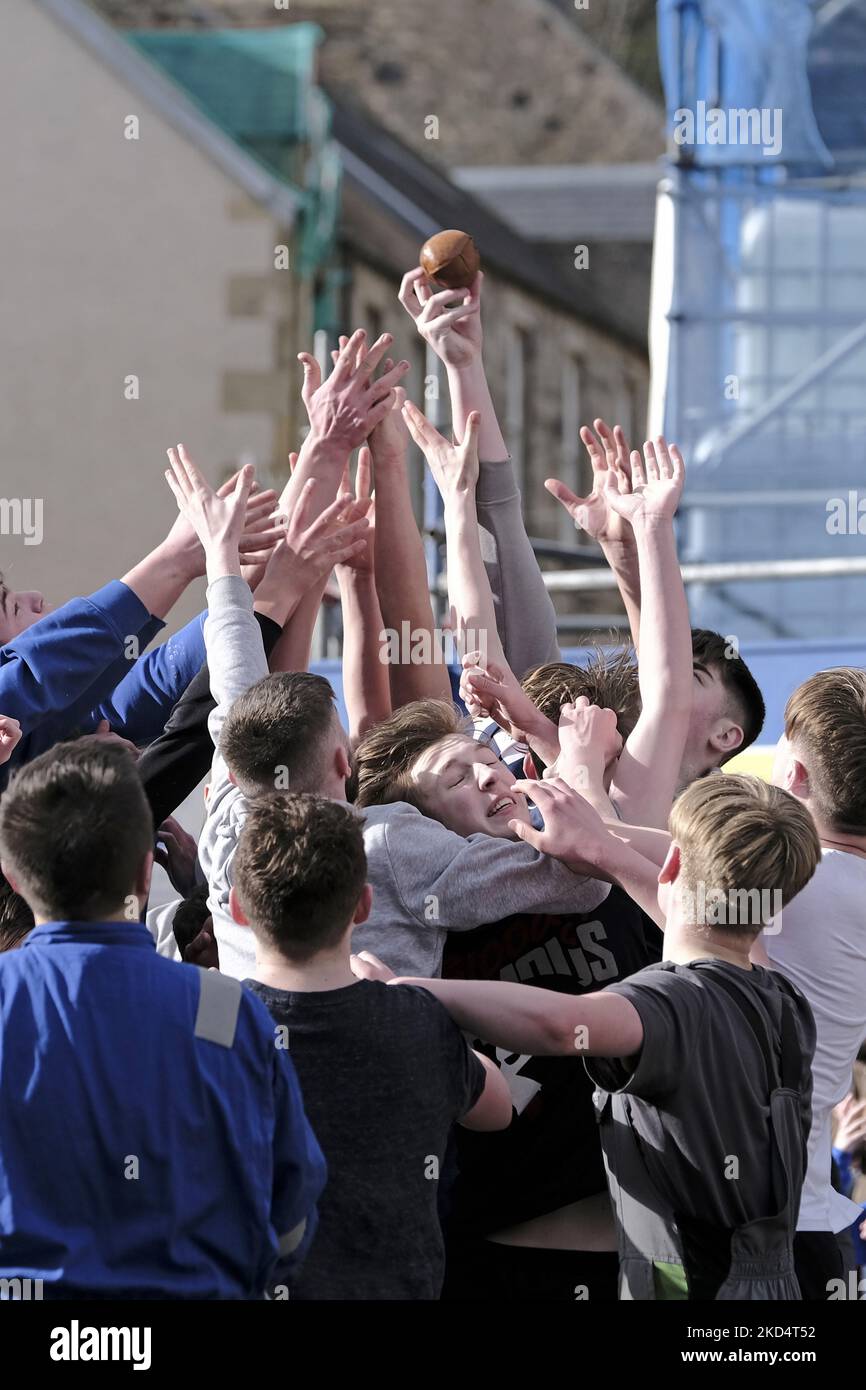 Jedburgh’s ball game hi-res stock photography and images - Alamy
