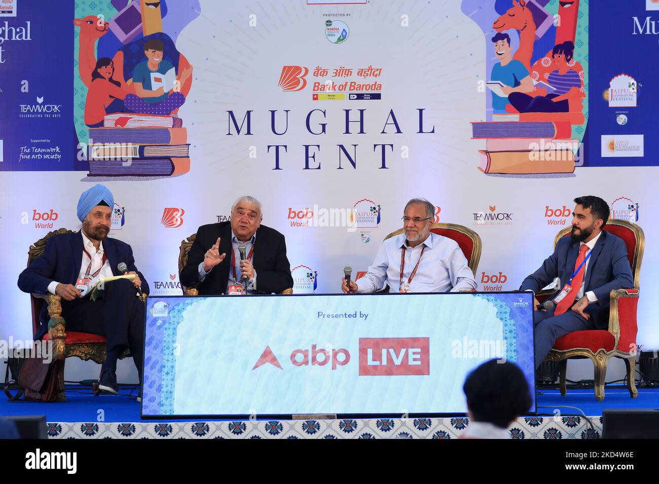Omar Saif Ghobash, Navdeep Suri and Talmiz Ahmad in conversation with ...