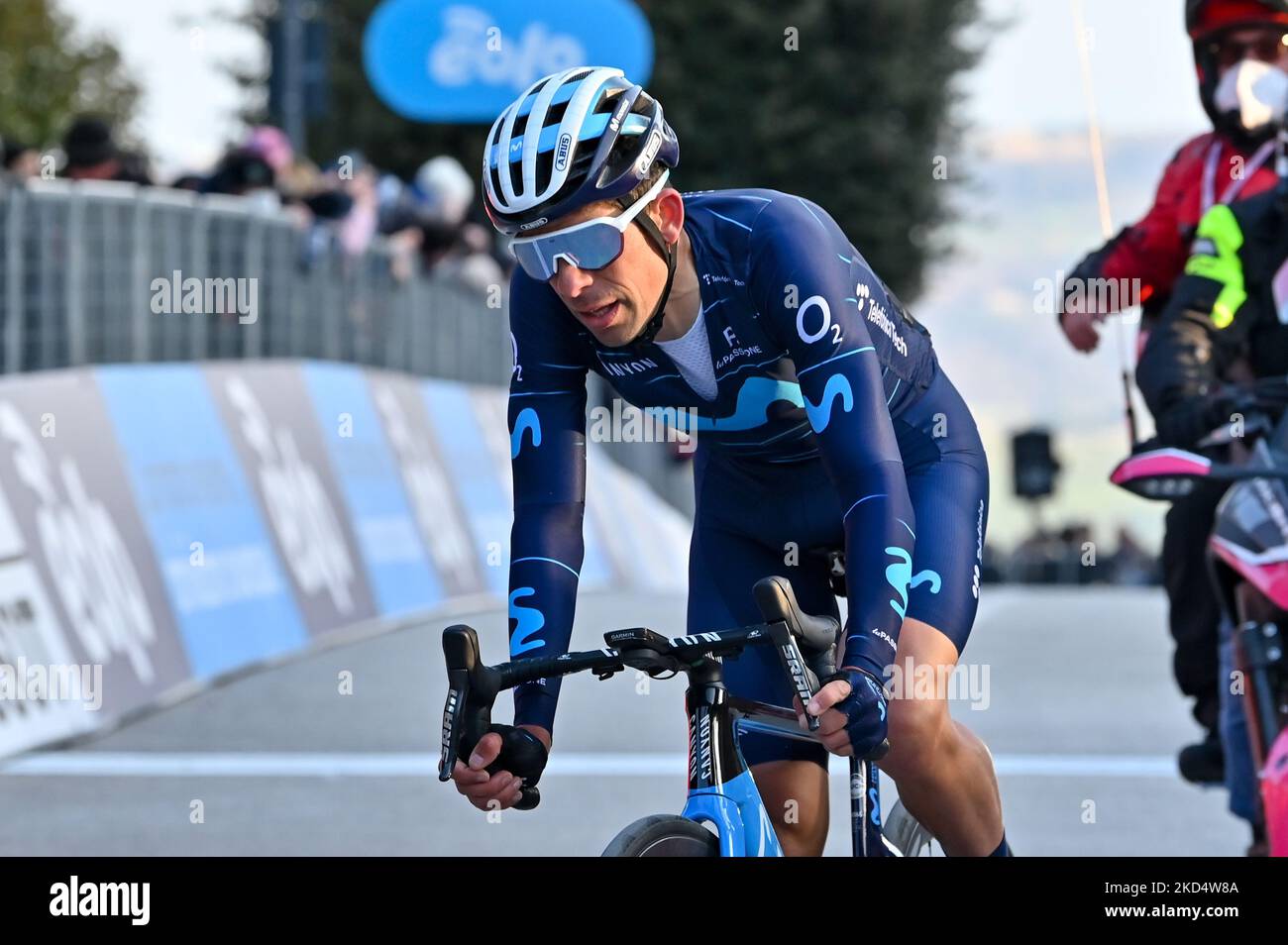 Oliveira Nelson #176 (POR) - Movistar Team - finish line during the ...