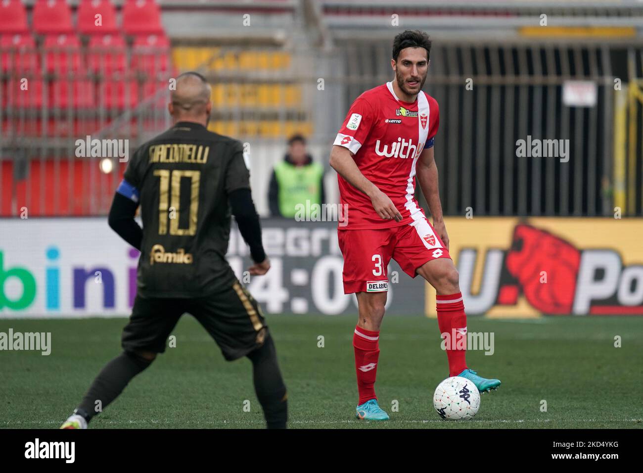 Mario Sampirisi (#31 Monza) during AC Monza against L.R. Vicenza, Serie ...