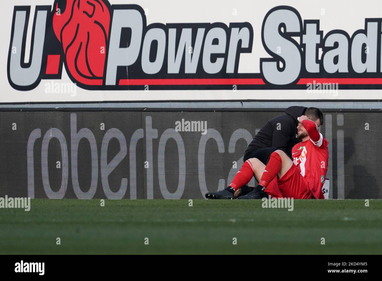 Luca Caldirola (#5 Monza) during AC Monza against L.R. Vicenza, Serie B ...