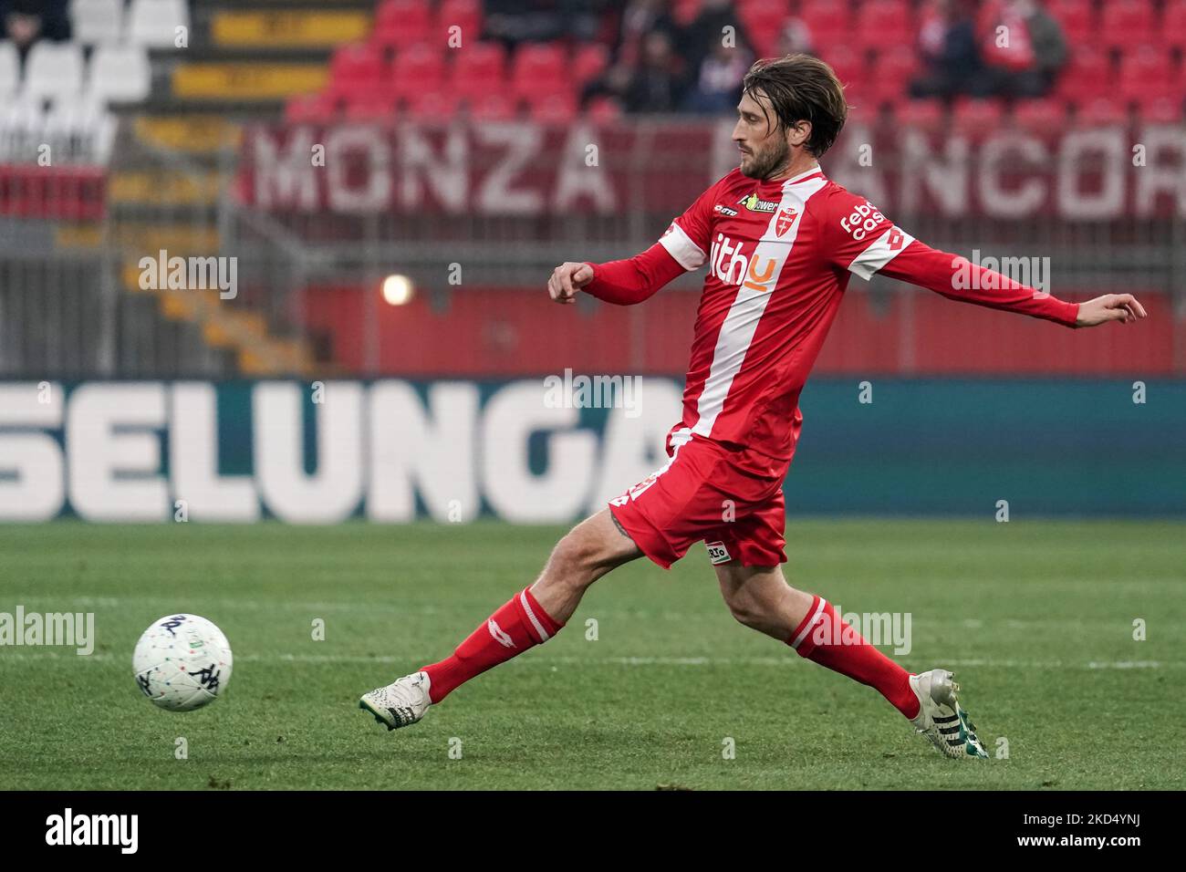 Andrea Barberis (#8 Monza) during AC Monza against L.R. Vicenza, Serie ...