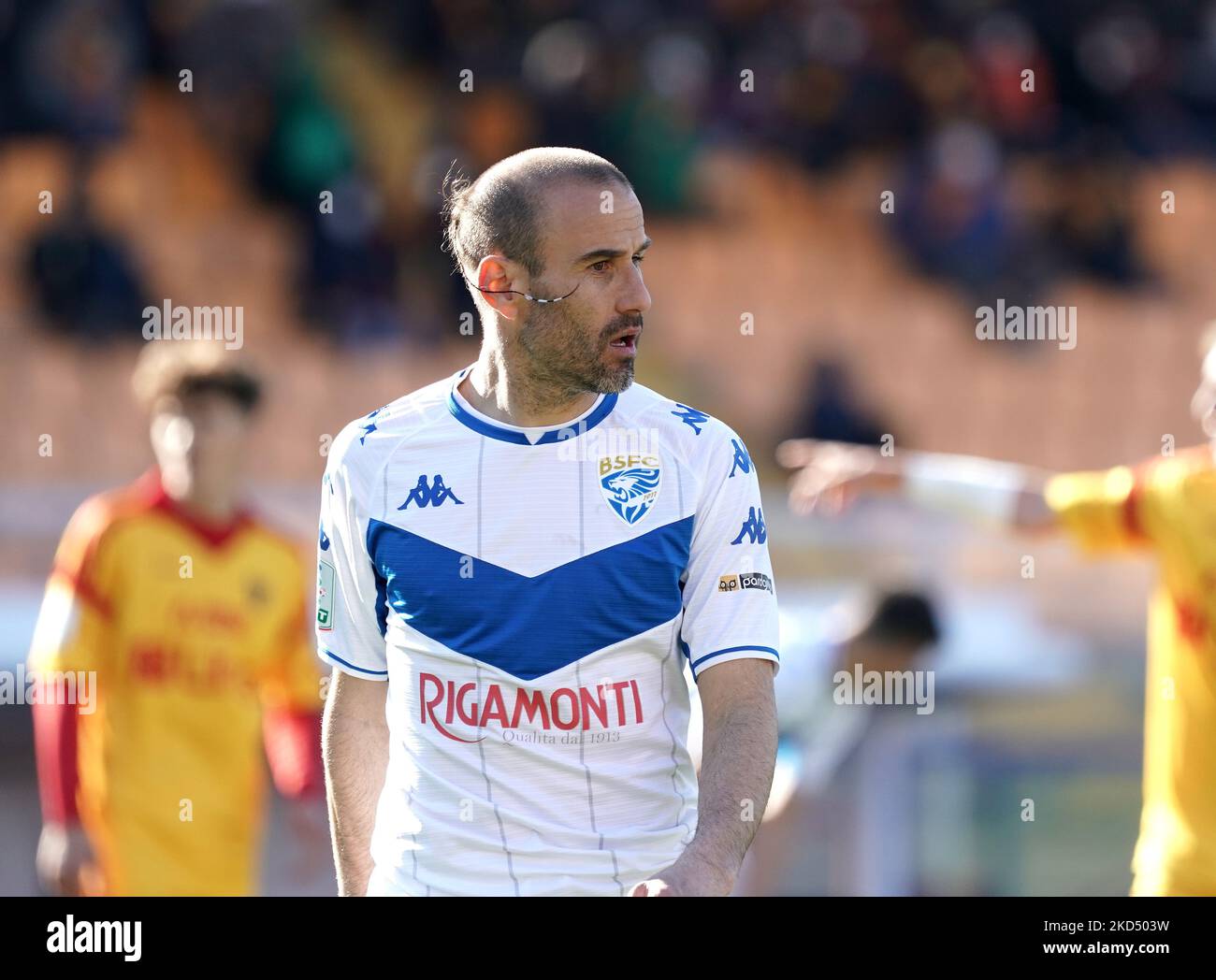 Rodrigo Palacio of Brescia Fc during the Serie B match between Us Lecce ...