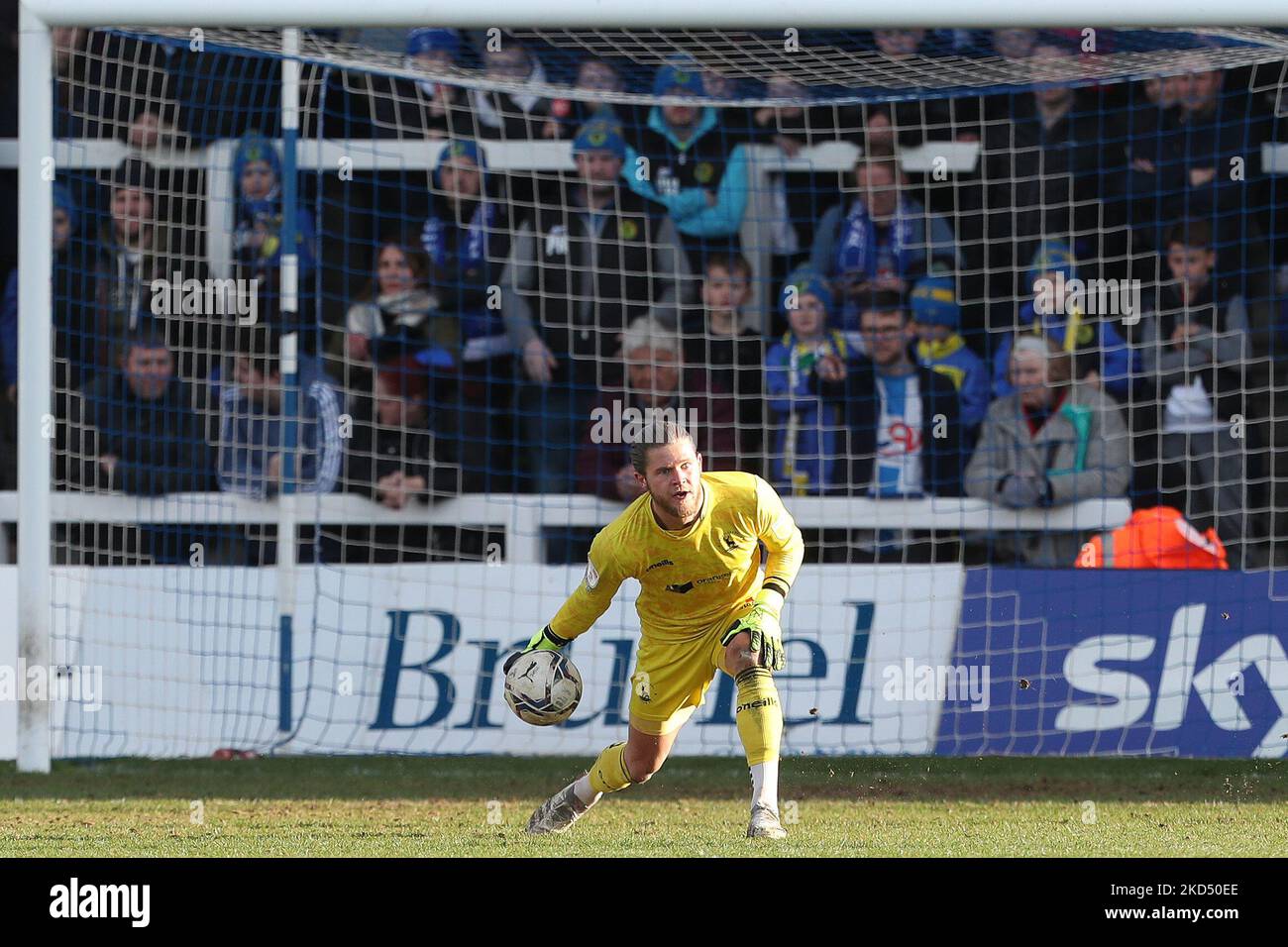 Ben Killip of Hartlepool United during the Sky Bet League 2 match ...
