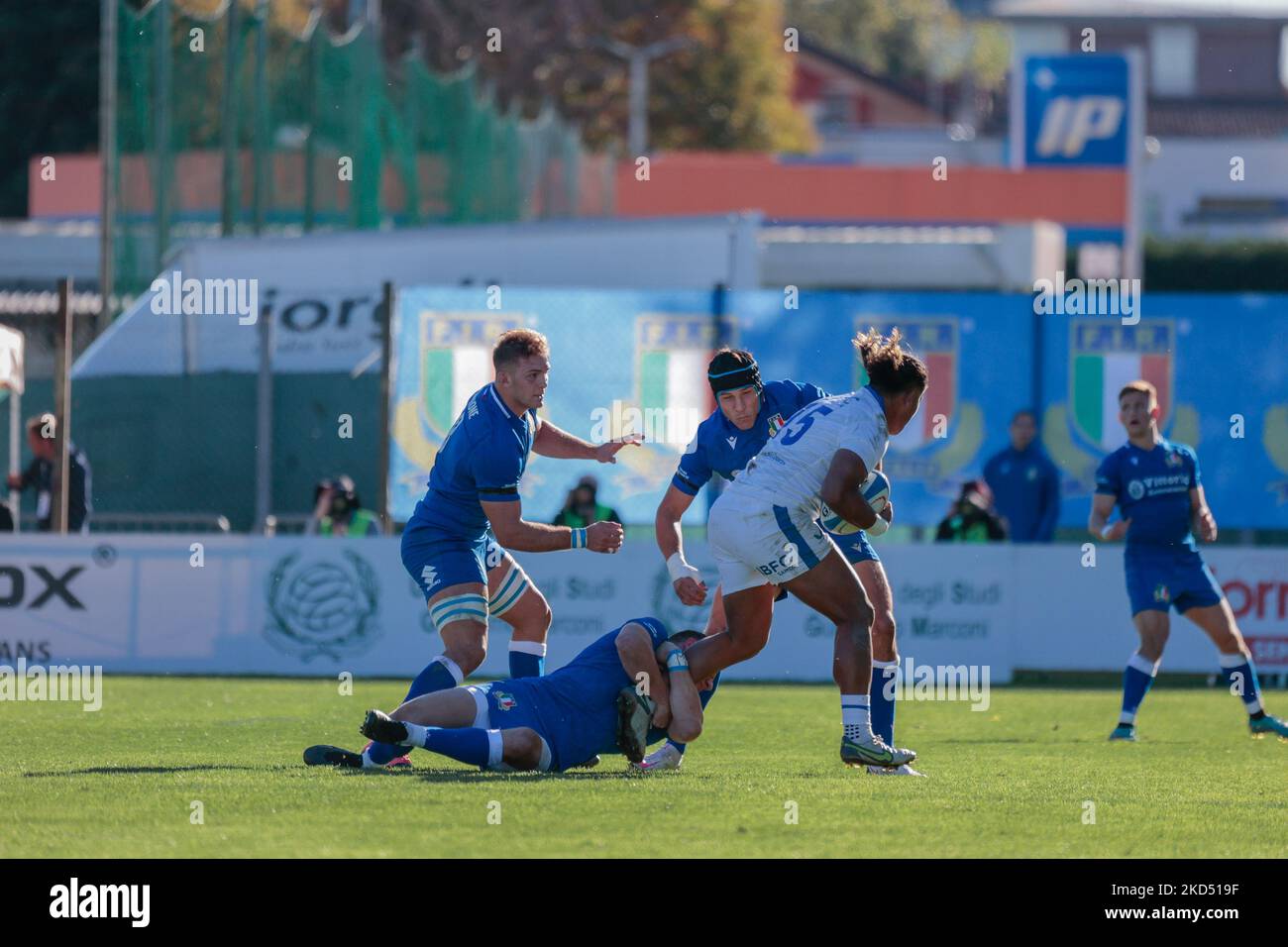 Plebiscito stadium, Padua, Italy, November 05, 2022, Danny Toala (Samoa ...