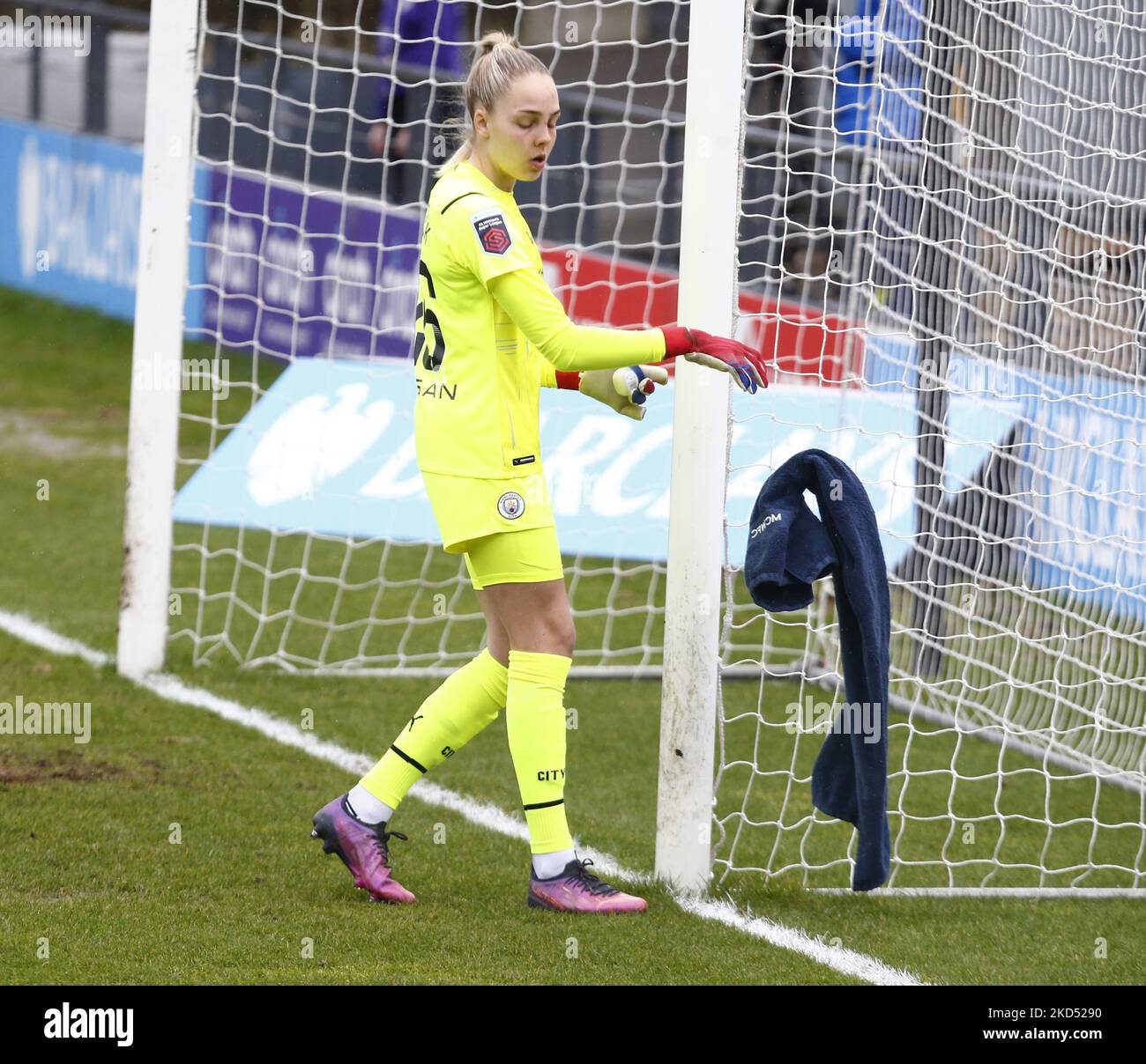 Ellie Roebuck Of Manchester City Wfc During Fa Womens Super League