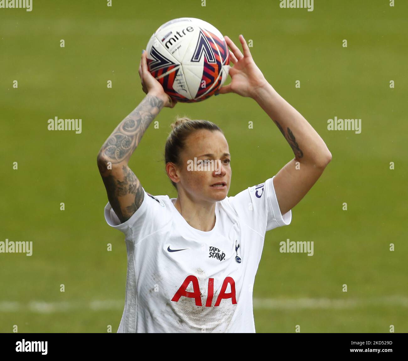 Ria Percival of Tottenham Hotspur Women during FA Women's Super League ...