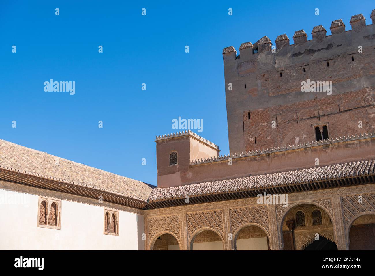 Facade of the comares palace hi-res stock photography and images - Alamy