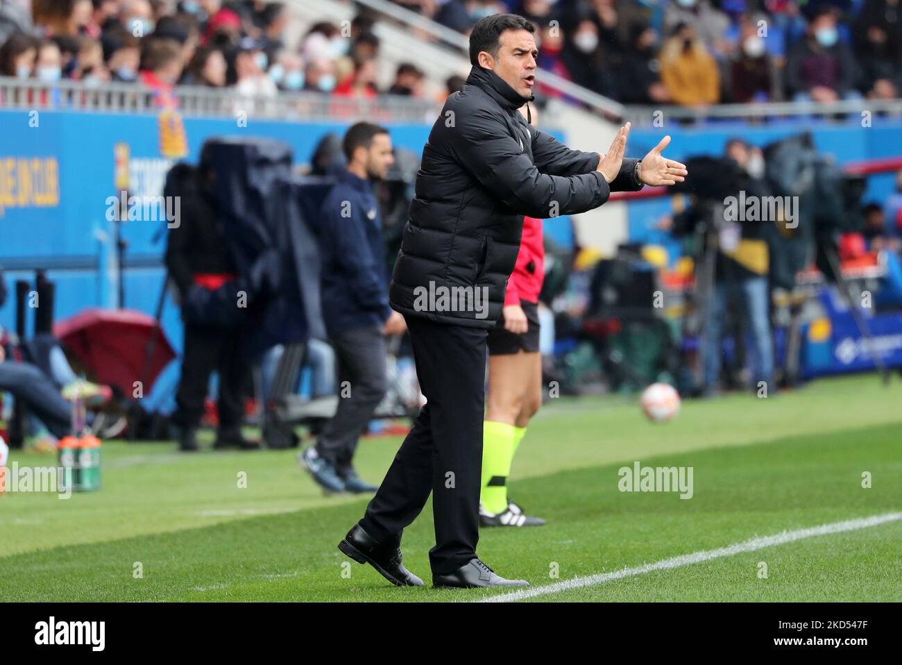 Alberto Toril during the match between Barcelona and Real Madrid CF ...