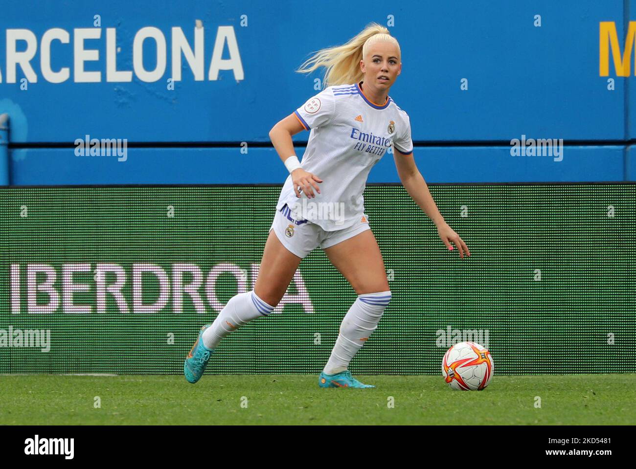 Sofie Svava during the match between Barcelona and Real Madrid CF ...