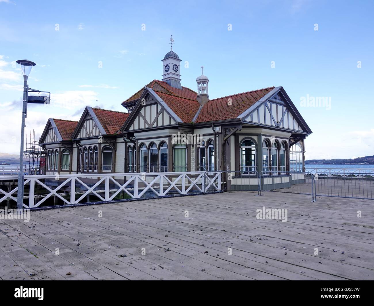 Now a tourist attraction, the Victorian Dunoon pier was once used as a ...