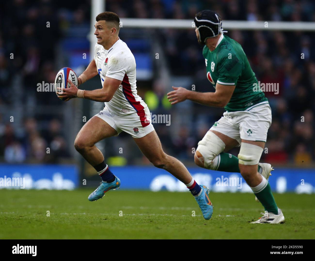 Freddie Steward of England during Guinness six Nations match between ...
