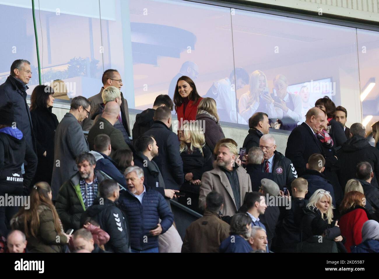 Catherine the princess of wales wigan hi-res stock photography and ...