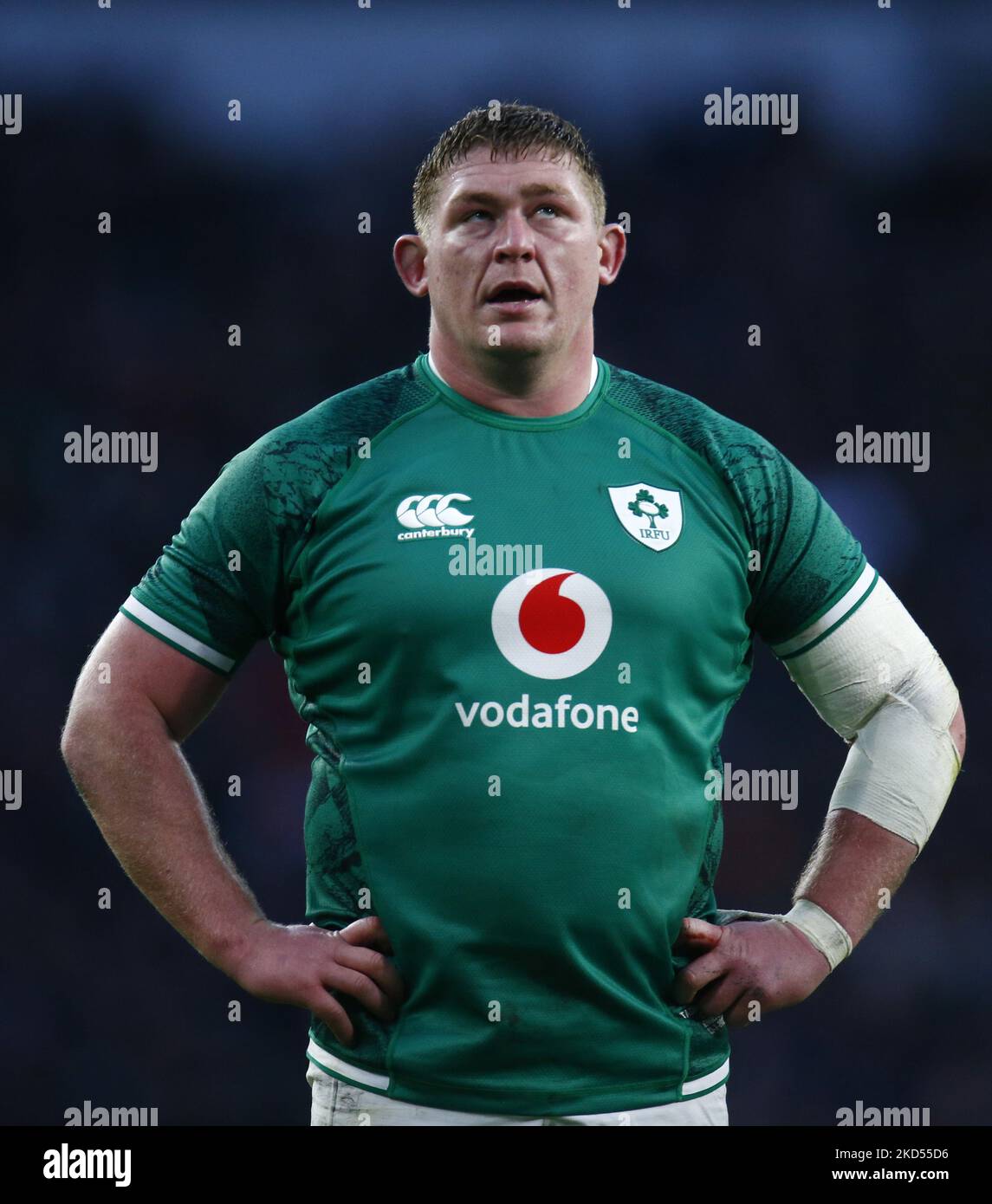 Tadhg Furlong of Ireland (Leinster) during Guinness six Nations match ...