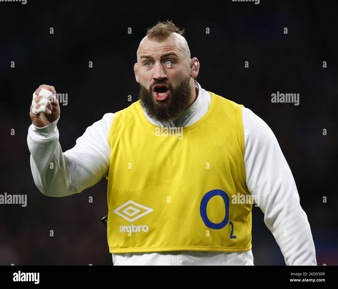 Joe Marler of England during Guinness six Nations match between England ...