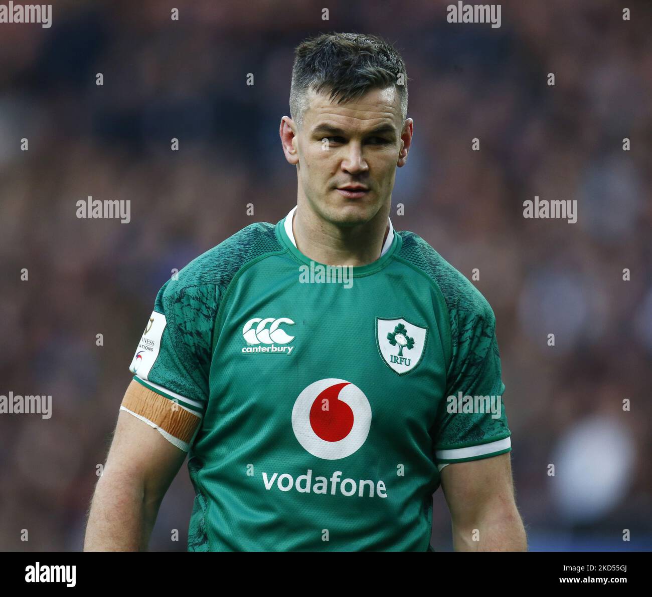 Jonathan Sexton of Ireland during Guinness six Nations match between ...