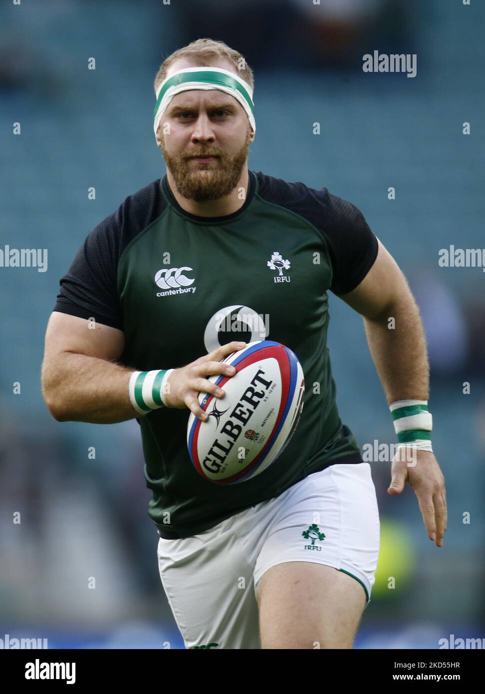 Rob Herring of Ireland (Ulster) during warm up during Guinness six ...