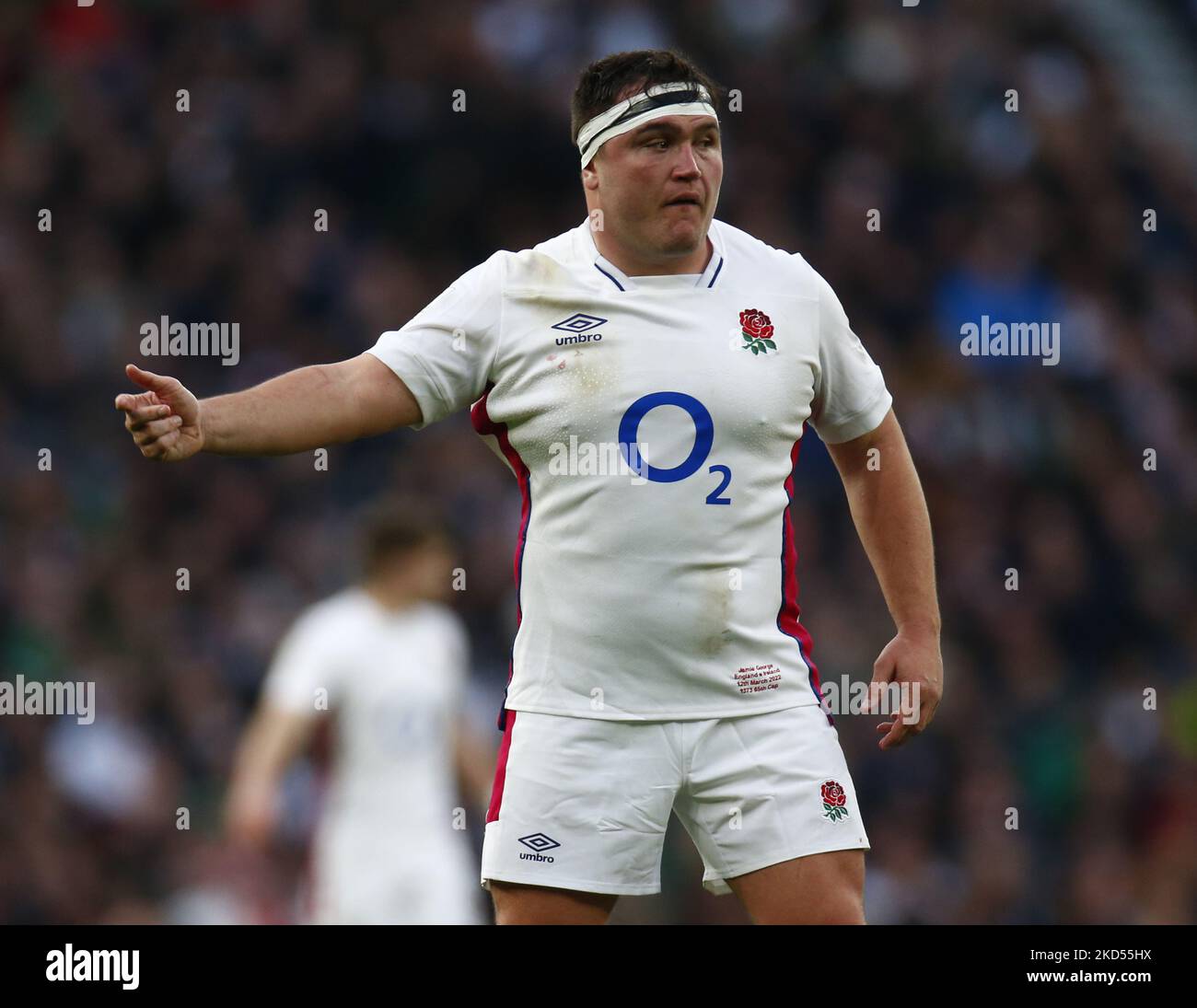 Jamie George of England during Guinness six Nations match between ...