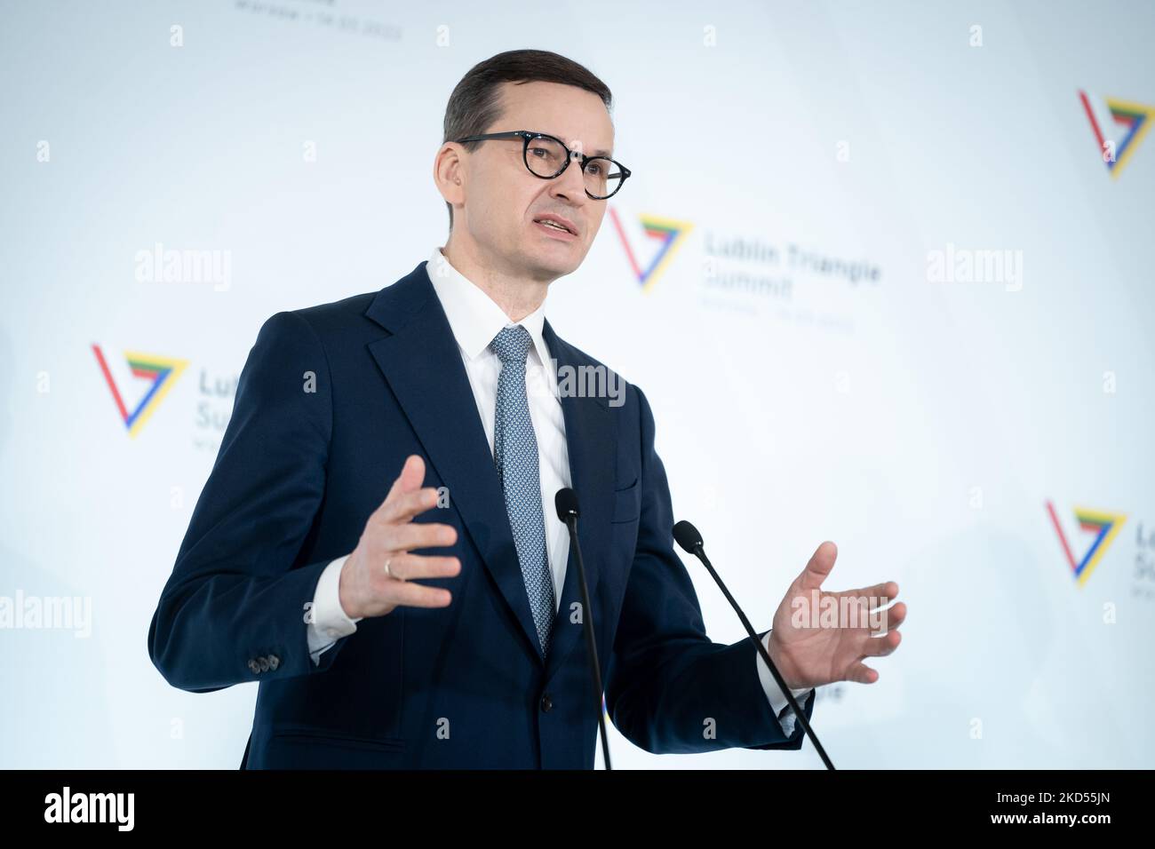 Lublin triangle summit hi-res stock photography and images - Alamy