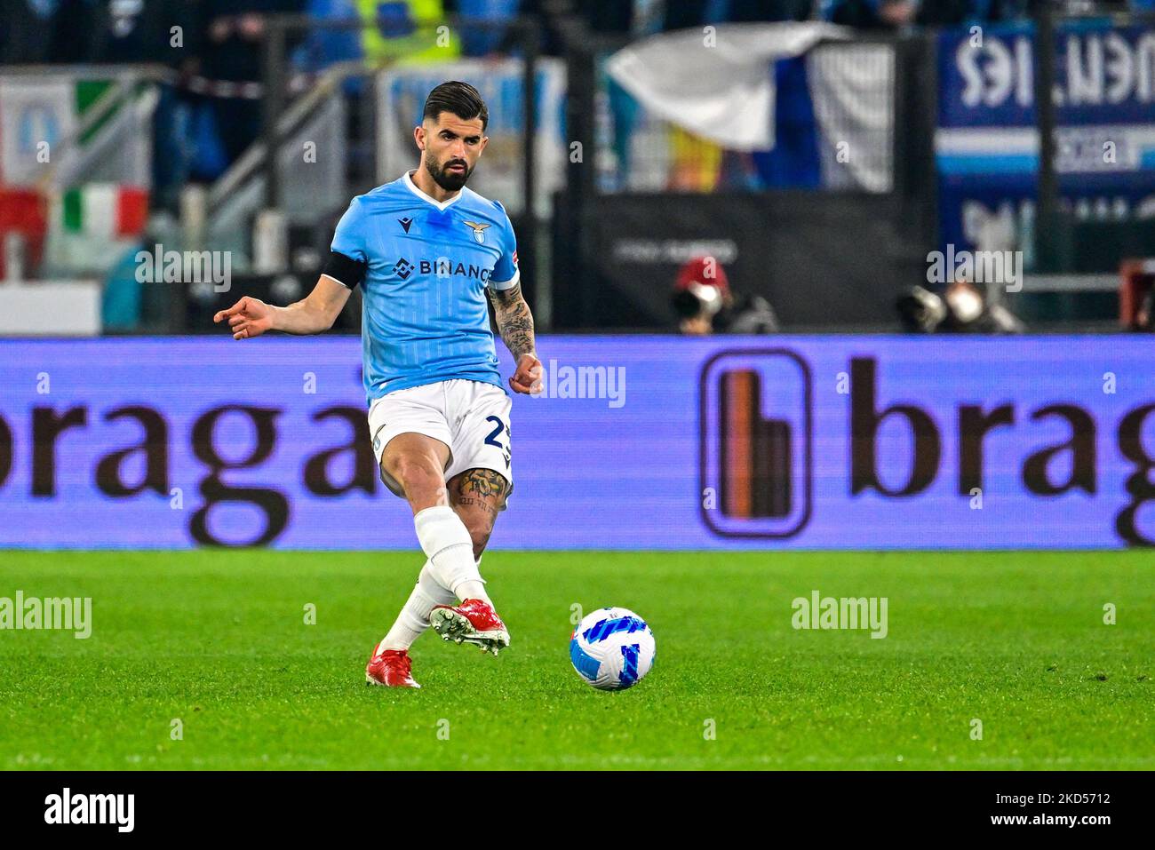 Elseid Hysaj (SS Lazio) during the Italian Football Championship League ...